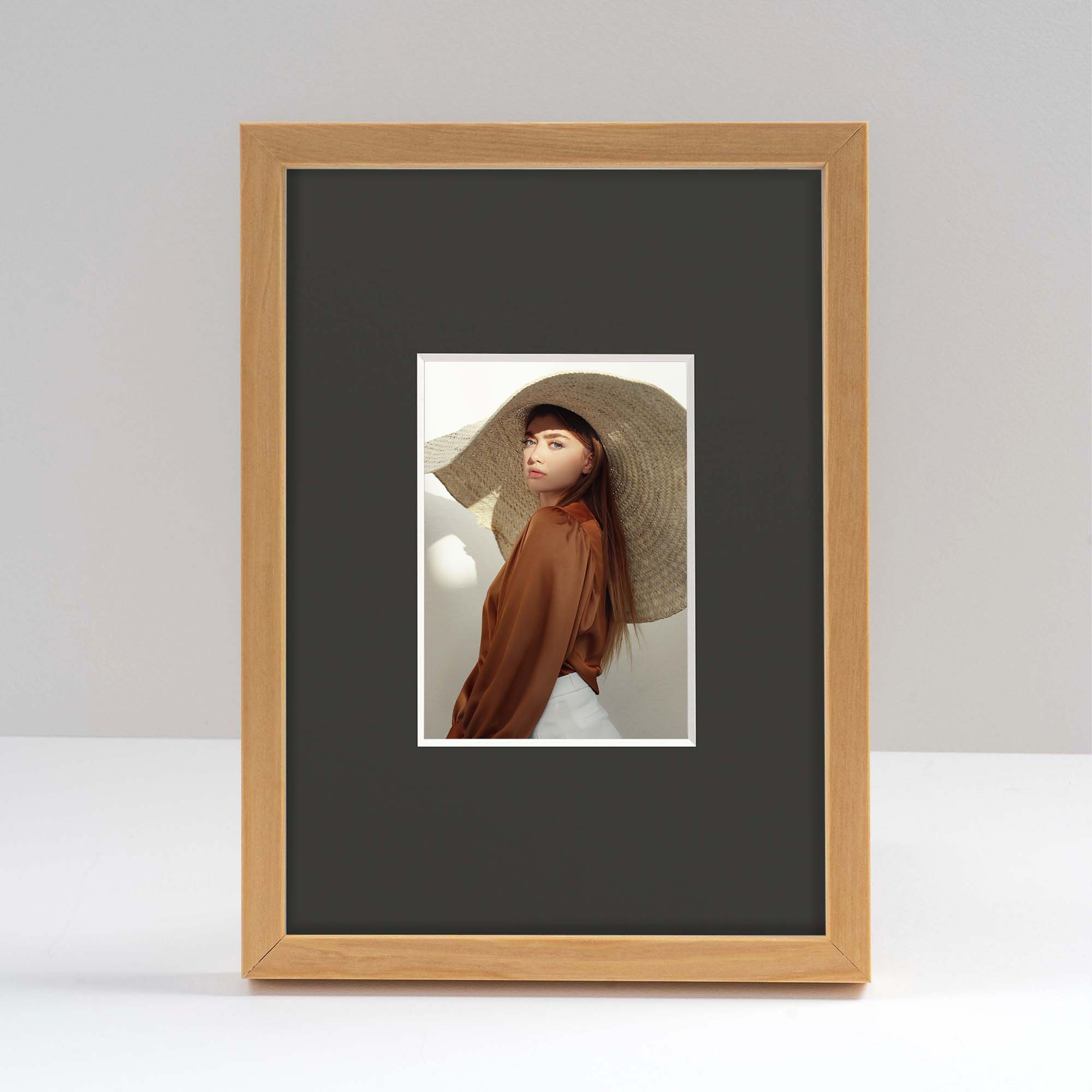 Passe partout 30x40 (21x30) CZARNY BLACK | SklepzRamami.pl